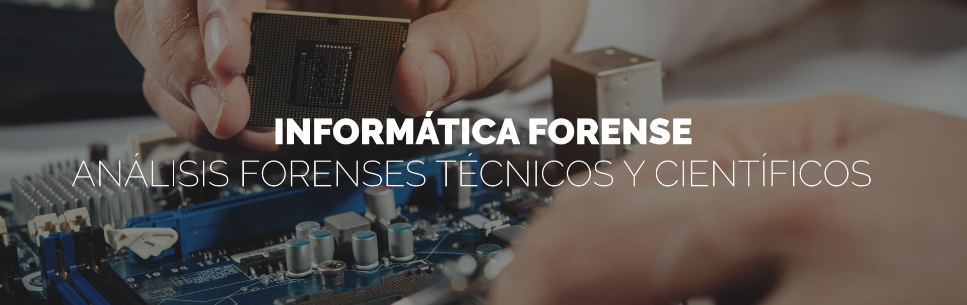 Informática Forense | Investigaciones Técnicas | GPI